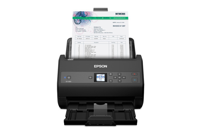 WorkForce ES-865 Colour Duplex Document Scanner | Epson Customer ...
