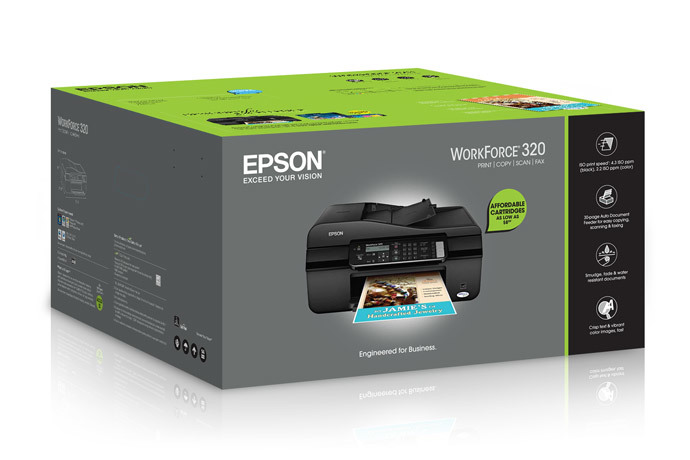 C11CA79201 | Epson WorkForce 320 All-in-One Printer | Inkjet | Printers ...