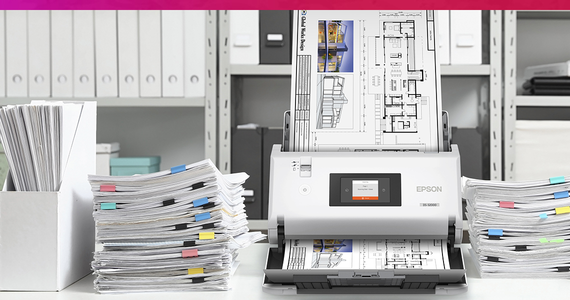 Scanners de Documentos | Epson Brasil