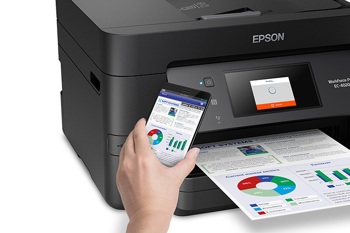 C11CF74203 | WorkForce Pro EC-4020 Color Multifunction Printer ...