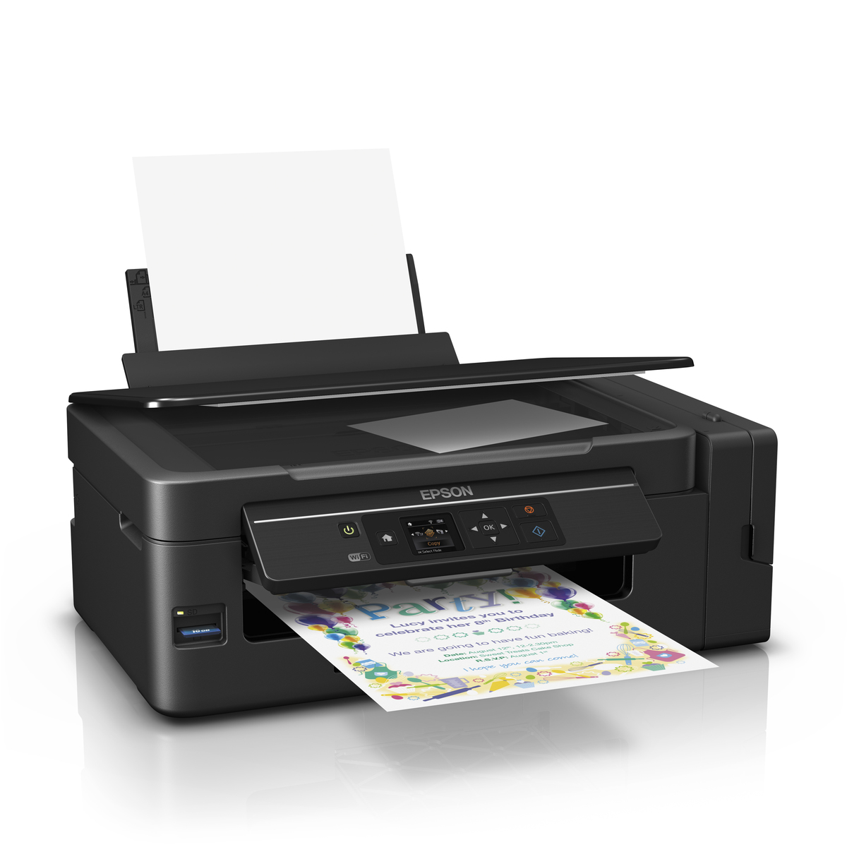 C11CF47302 | Impressora Epson EcoTank L495 | Impressoras jato de tinta ...