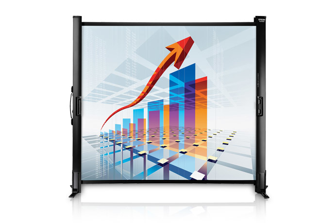 V12H002S4Y | ES1000 Ultra Portable Tabletop Projection Screen ...