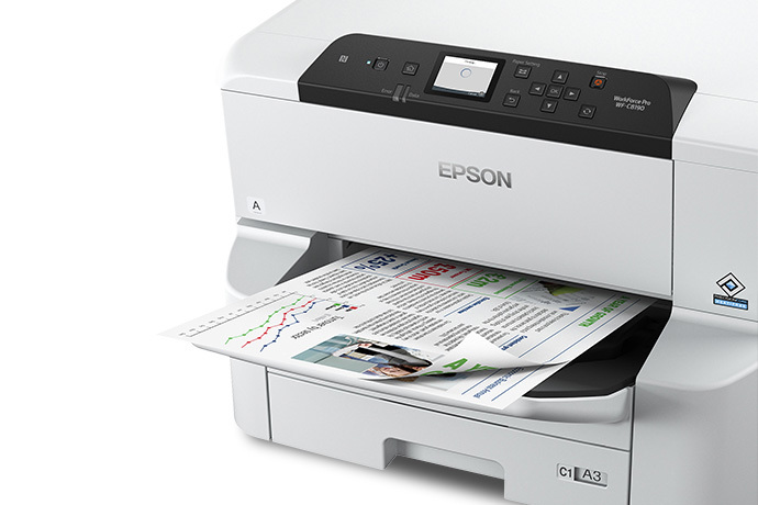 C11CG70201 | WorkForce Pro WF-C8190 A3 Color Printer with PCL ...