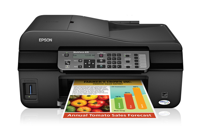 C11CB45201 | Epson WorkForce 435 All-in-One Printer | Inkjet | Printers ...