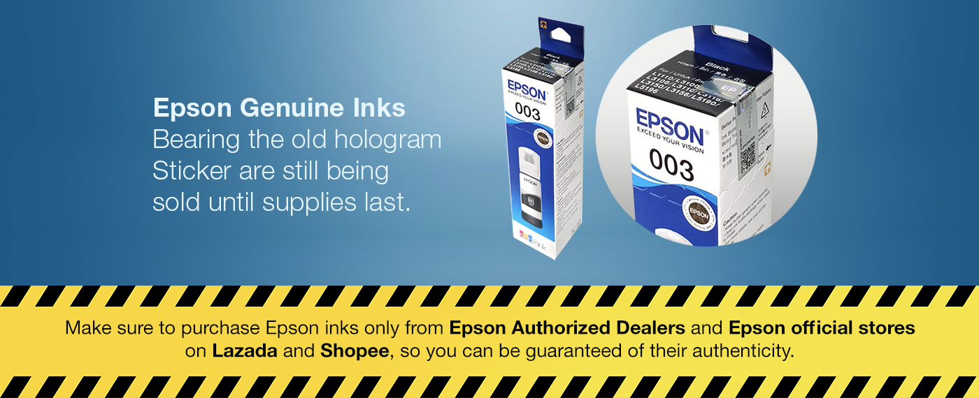 Genuine Inks | Epson Philippines