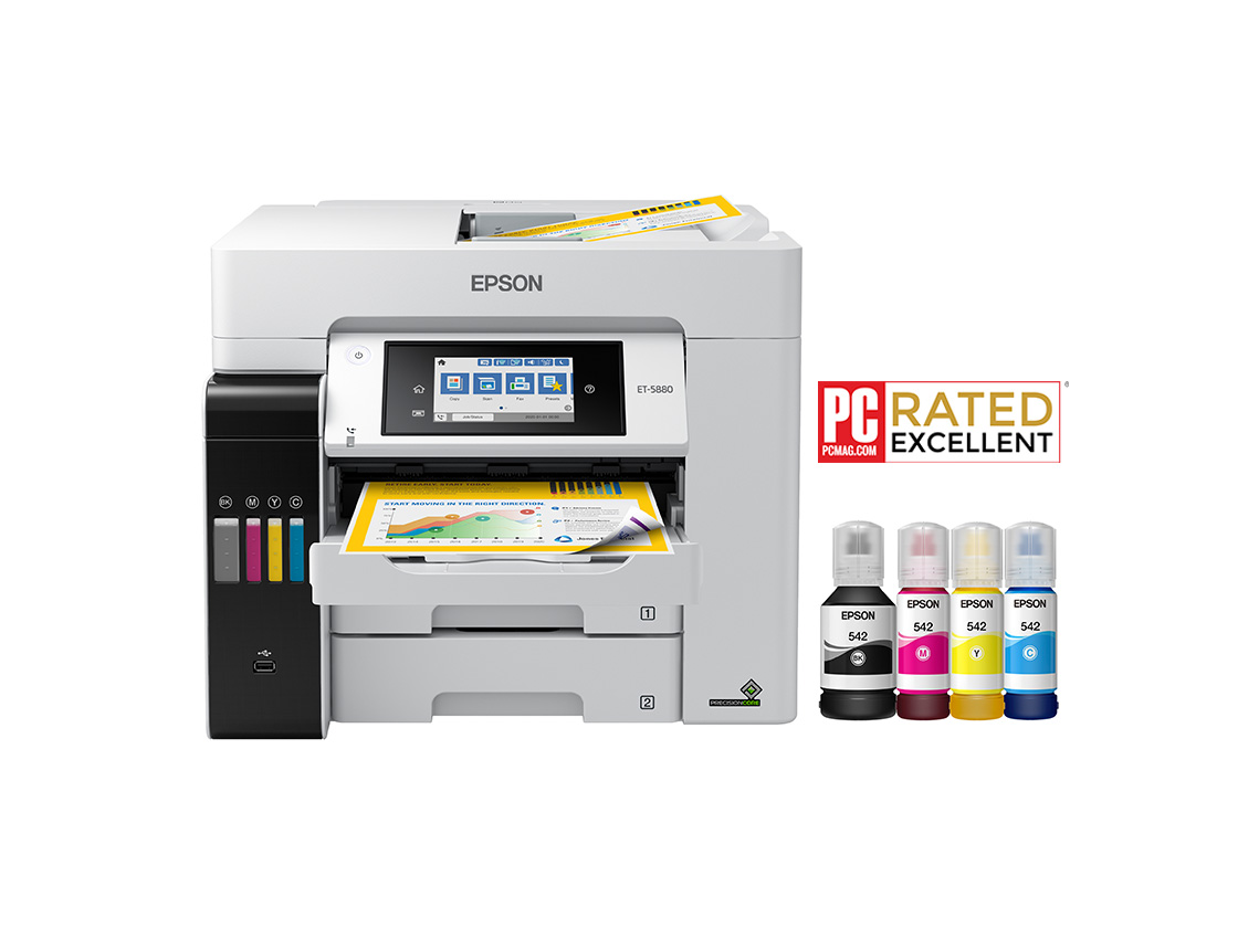 EcoTank Pro Cartridge-free Printers - 2 Years Unlimited Ink | Epson Canada