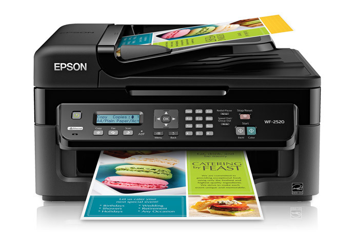 C11CC38201 | Epson WorkForce WF-2520 All-in-One Printer | Inkjet ...