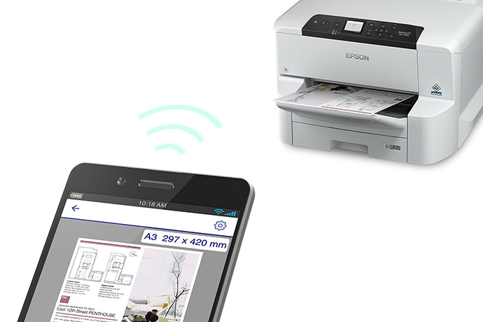 C11CG70201 | WorkForce Pro WF-C8190 A3 Color Printer with PCL ...