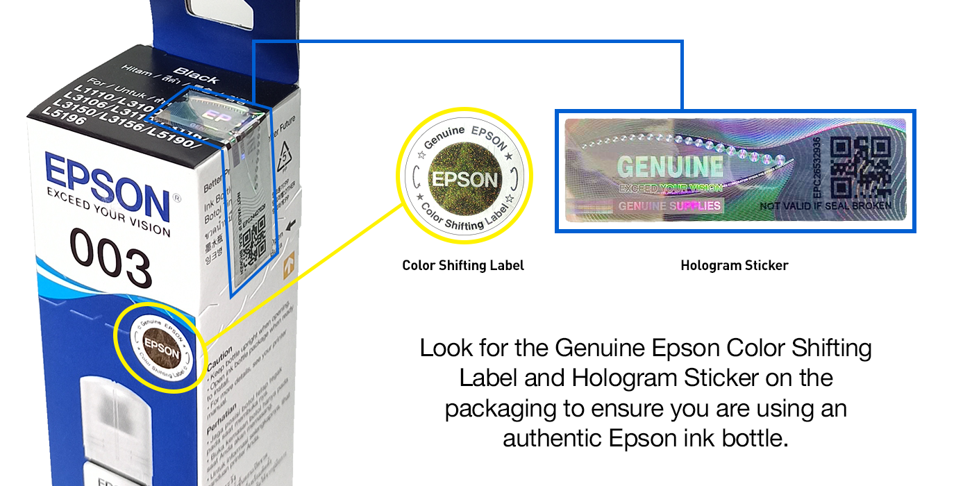 Genuine Inks | Epson Philippines