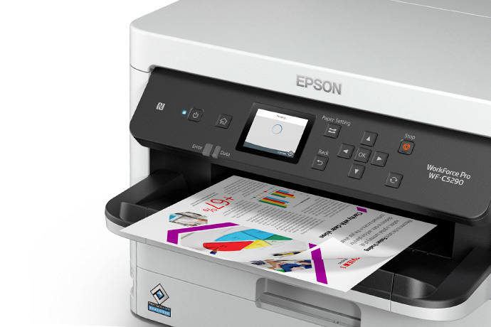 C11CG05201 | WorkForce Pro WF-C5290 Network Color Printer with ...