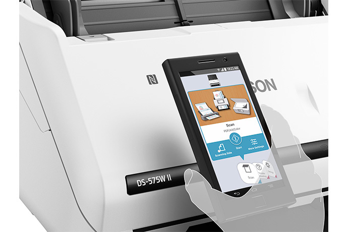 B11B263202 | Epson DS-575W II Wireless Color Duplex Document Scanner ...