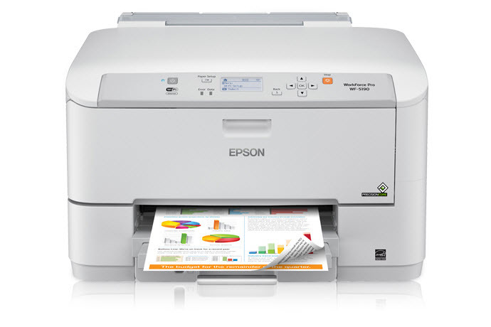 C11CD15201-NA | Epson WorkForce Pro WF-5190 Network Color Printer with ...