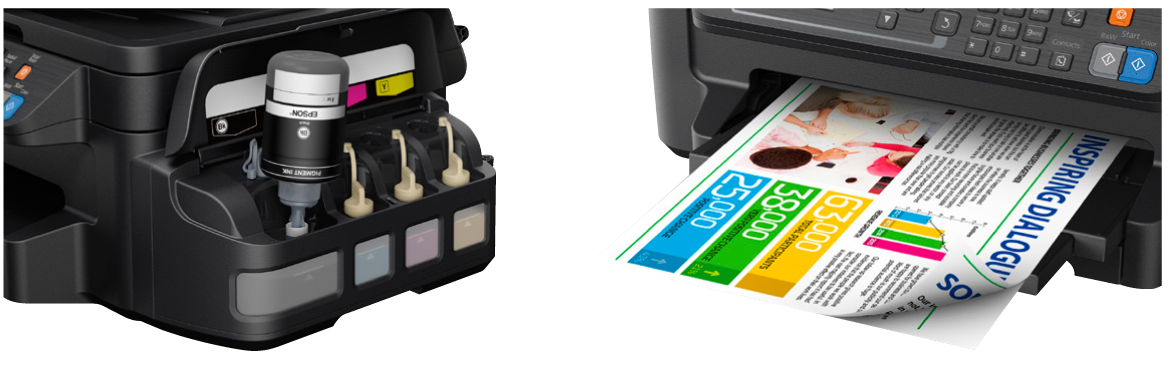 Epson L655 Wi-Fi Duplex All-in-One Ink Tank Printer | Ink Tank System ...