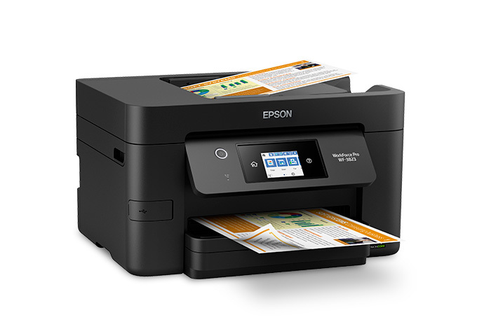 C11CJ07202 | WorkForce Pro WF-3823 Wireless All-in-One Printer | Inkjet ...