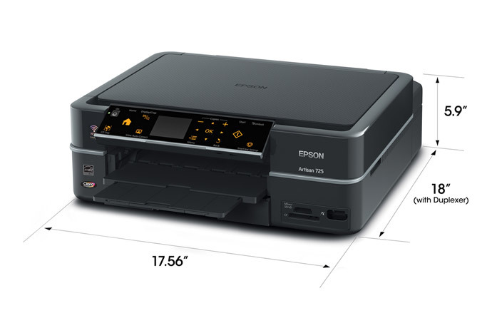 C11CA74201 | Epson Artisan 725 All-in-One Printer | Inkjet | Printers ...