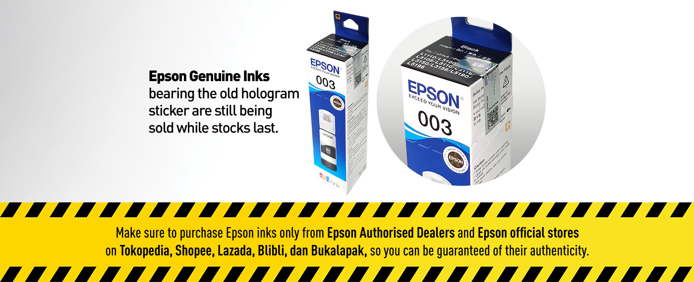 Genuine Inks | Epson Indonesia