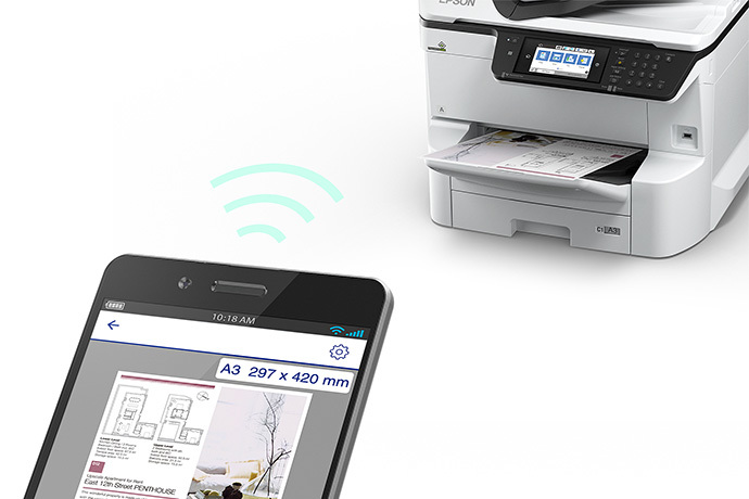 WorkForce Pro WF-C8690 A3 Color MFP with PCL/PostScript | Inkjet ...