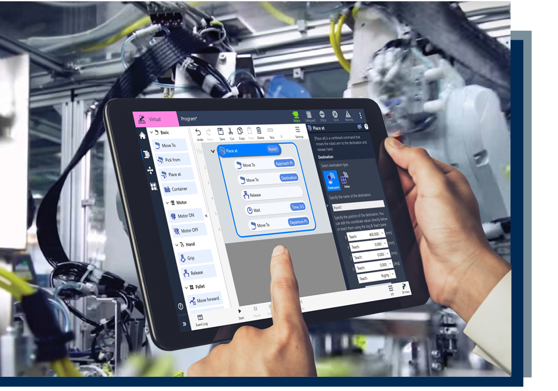 No Code Industrial Automation Robot Programming Software Epson Us