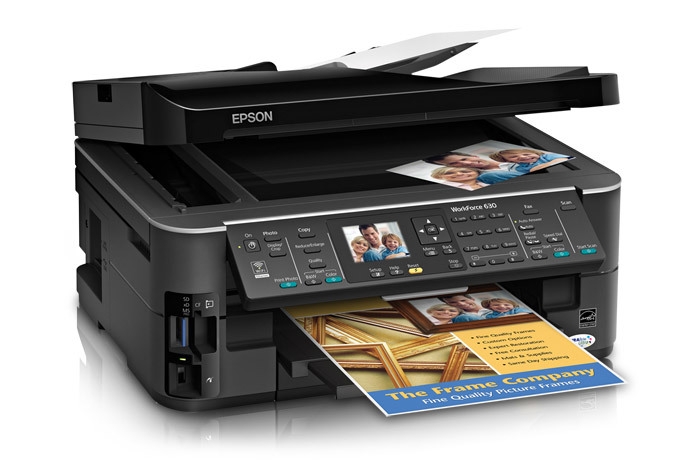 C11CB07201 | Epson WorkForce 630 All-in-One Printer | Inkjet | Printers ...