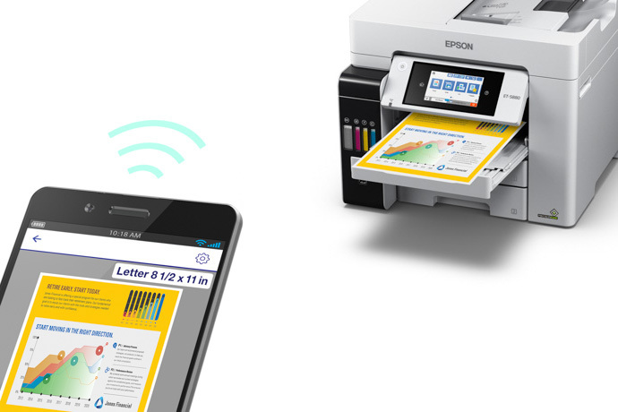 C11CJ28201 | EcoTank Pro ET-5880 All-in-One Cartridge-Free Supertank ...