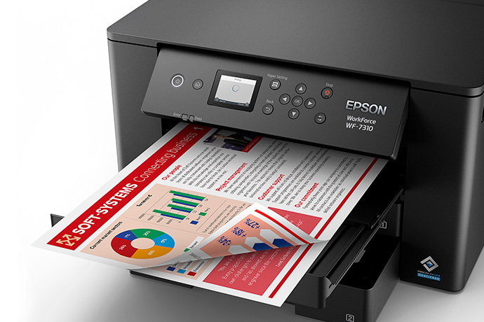 C11CH70201 | WorkForce Pro WF-7310 Wireless Wide-format Printer ...