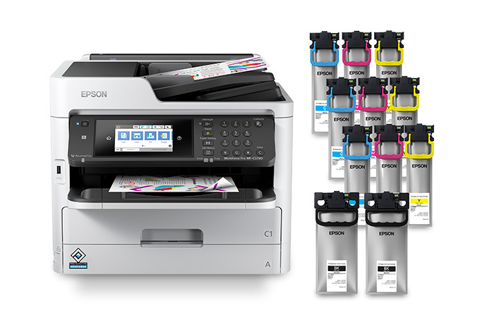 WorkForce Pro WF-C5790 Color MFP Supertank Printer | Inkjet | Printers ...