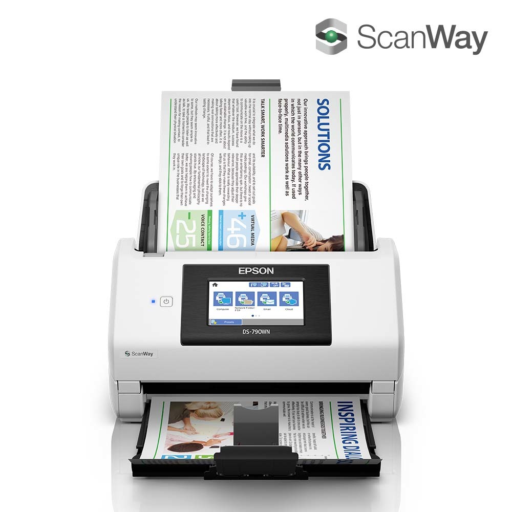 B11B265502 | Epson WorkForce DS-790WN Network Document Scanner ...