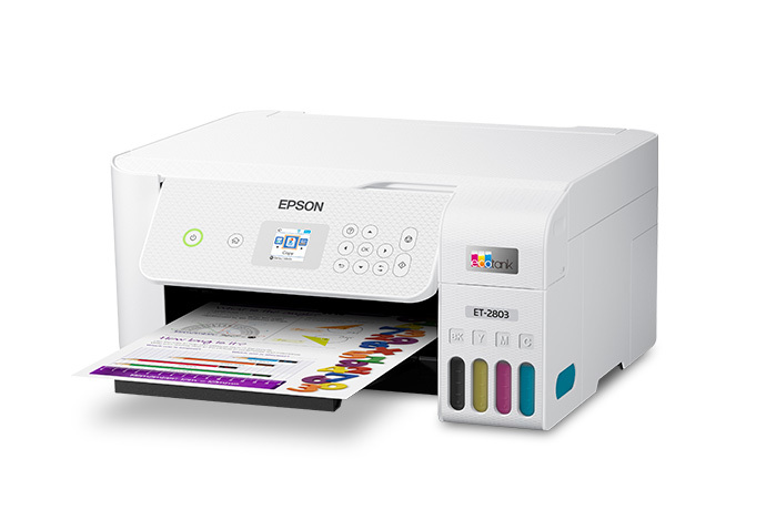 C11CJ66203 | EcoTank ET-2803 Wireless Color All-in-One Cartridge-Free ...