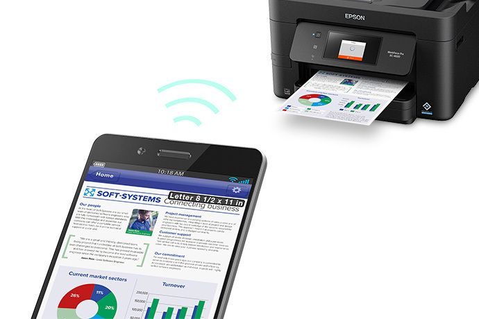 C11CF74203 | WorkForce Pro EC-4020 Color Multifunction Printer ...